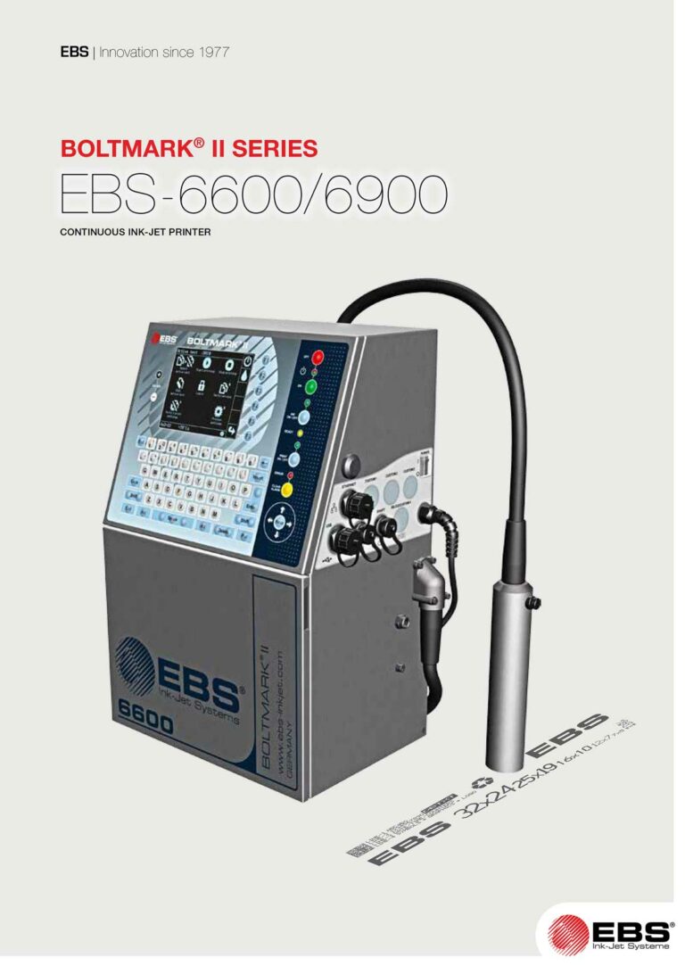 Product Brochures | EBS Inkjet USA