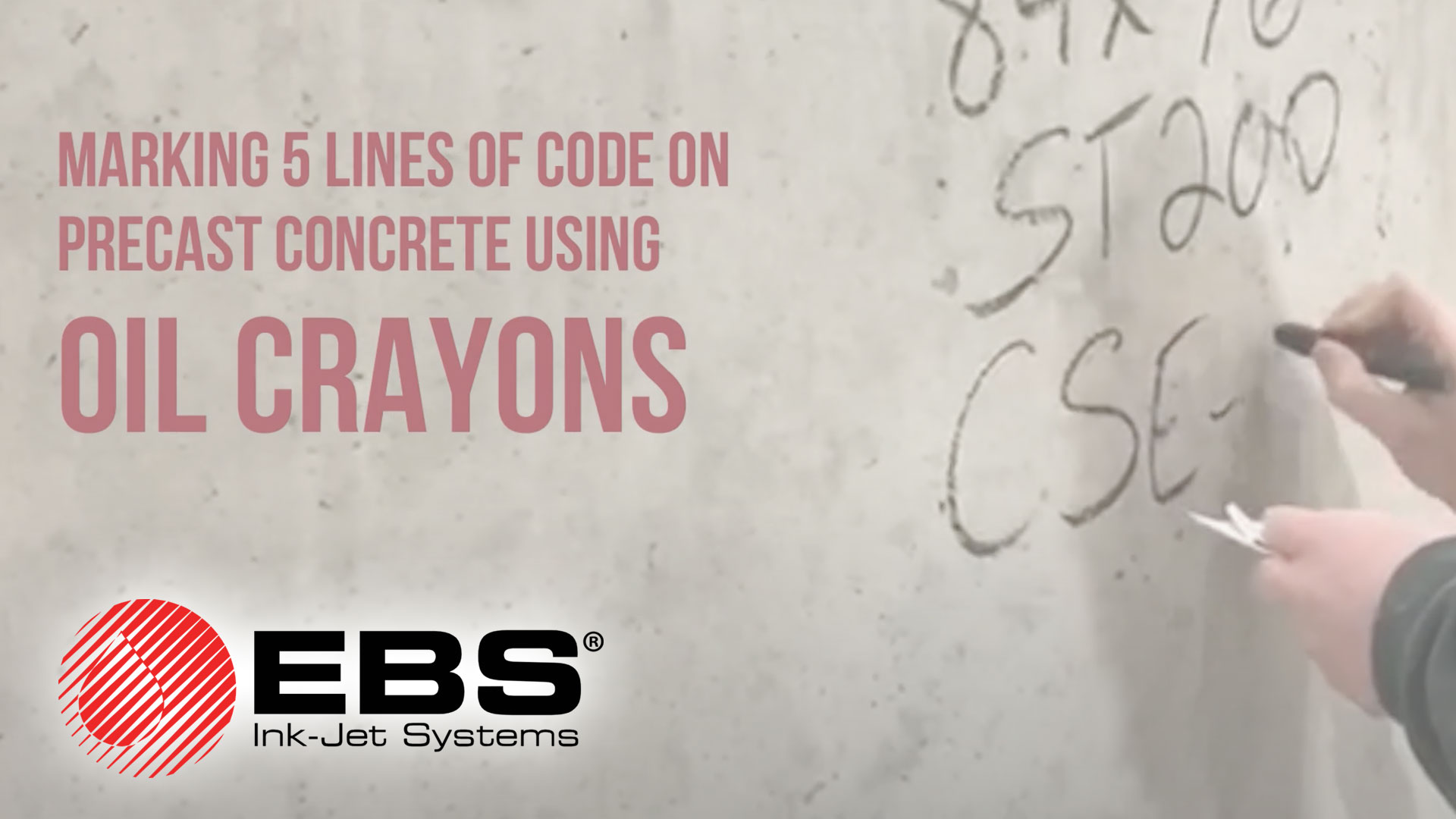 Handjet EBS-260 HandHeld Portable InkJet Printer | EBS Inkjet USA