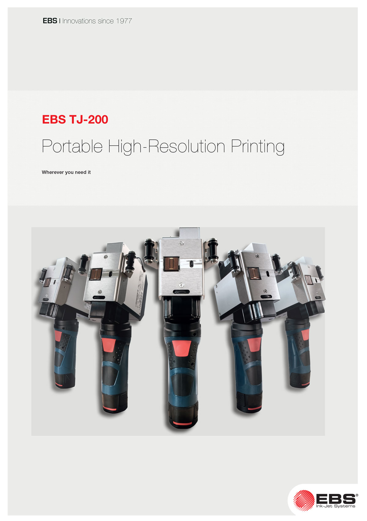 Product Brochures | EBS Inkjet USA